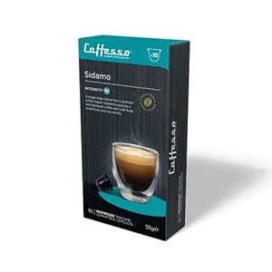 Amazon.com: Caffesso Italian Dark Roast Espresso Coffee Single Serve ...