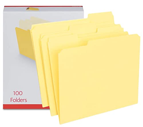 Snapklik.com : 1InTheOffice Yellow File Folder Letter Size