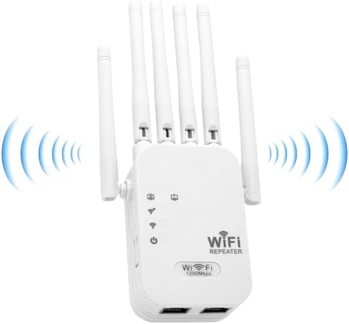 Amazon.com: WiFi Extender Signal Booster,WiFi Booster with 1200Mbps ...