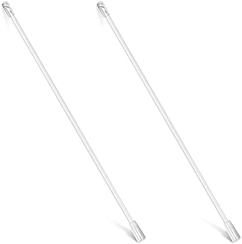 2pcs 12 Inch Drapery Wand Rod, Curtain Pull Rod Replacement for Window ...