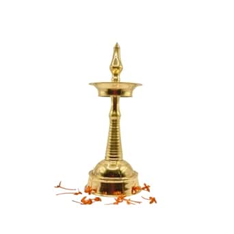 Buy Brass Nilavilakku | Kerala Vilakku | Oil Lamp | Diya | Return Gift ...