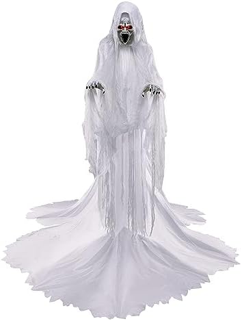 Amazon.com: Spirit Halloween 7 Ft Emmeline Animatronic | Decorations ...