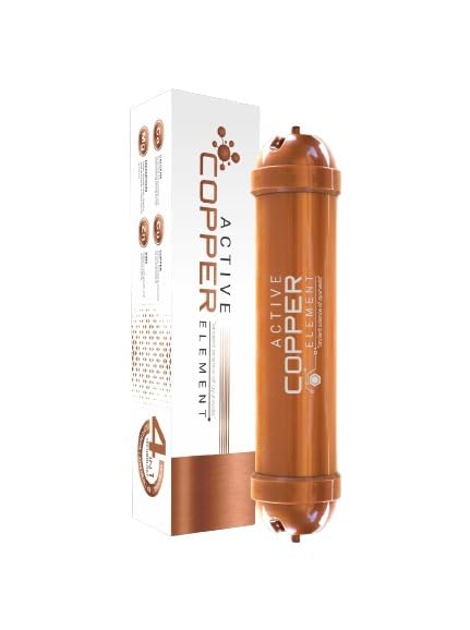 Aquafreedom Alkaline Active Copper Filter Cartridge for All Types of RO and UV Water Purifier ...