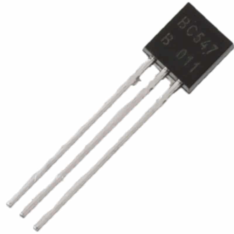 SHOKITECH BC547 NPN 100mA Transistor TO-92 (Pack of 10) : Amazon.in ...