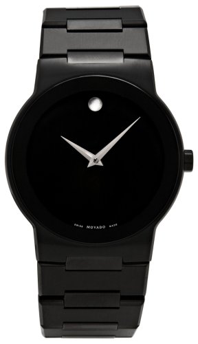 Buy Movado Men's 605899 Safiro Black PVD Stainless-Steel Watch Online ...