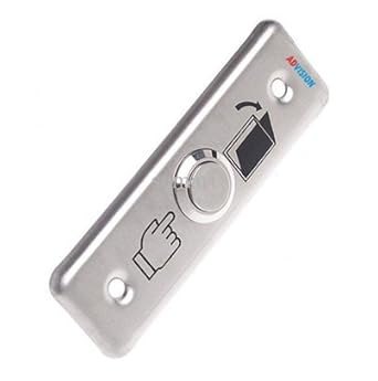 Stainless Steel Door Exit Switch For Access Control : Amazon.in: Home ...