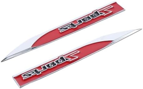 Amazon.com: BYOBYO 2Pcs 3D Metal Sports Logo Emblem Badge,Sports Logo ...