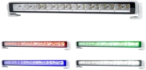 Amazon.com: Vcanuplms RGBW Led Boat Light Bar, 20 inch Powerful ...