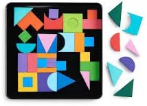 Amazon.com: Magnetic Shapes Abstract World Puzzle : Toys & Games