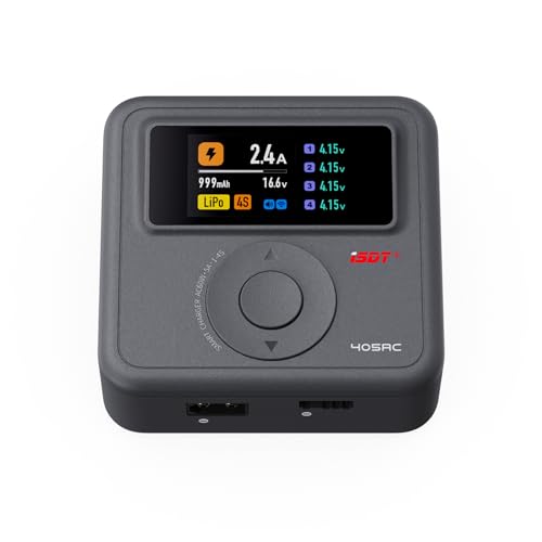 ISDT 405AC Lipo Battery 60W AC Charger 5W Discharger LiHv/LiPo/Life/Lilon NiMH/Pb Charger ...