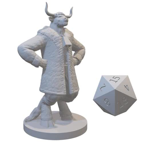 Amazon.com: Minotaur Miniatures for DND Pathfinder RPG Unpainted Resin ...