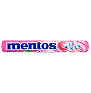 Mentos Tutti Frutti Candy Roll, 37g - Pack of 1 : Buy Online at Best ...