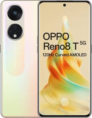 (Refurbished) Oppo Reno 8T 5G (Sunrise Gold, 8GB RAM, 128GB Storage ...