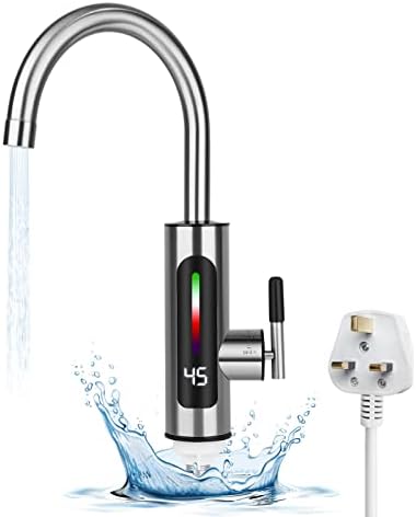 Instant Hot Water Tap, 220V 3000W Electric Hot Water Heater Tap ...