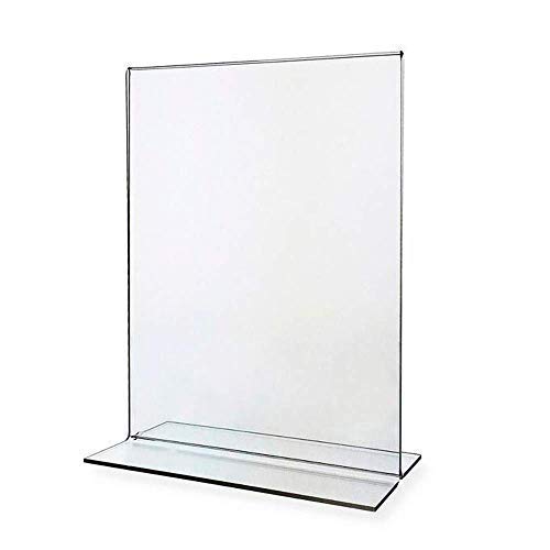 Rudrax Enterprise Acrylic Display Stand A6,Tent Card Paper Holder ...