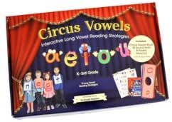 Amazon.com: Interactive Long Vowel Reading Kit: 1 Circus Vowels Book ...