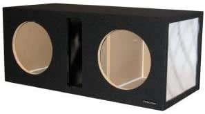Amazon.com: OBCON Dual 12" Slot Vented Hatchback Speaker Enclosure ...