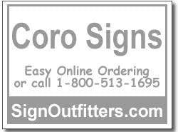 Amazon.com : Coro Signs : Business And Store Signs : Office Products