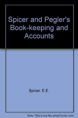 Buy Spicer and Pegler's Book-keeping and Accounts Book Online at Low ...