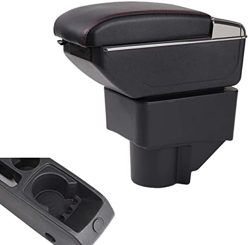 Amazon.com: rasiarpio Car Armrest Box for Ford Fiesta 2011-2019 Center ...