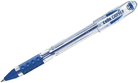 Cello Gripper Ball Pen, 0.5 MM, Blue- 5 Pc/Pack - 5 Pack : Amazon.in ...
