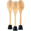 3 Pieces Golden Spoon Award Trophies Set with Base, 1st 2nd 3rd Place ...