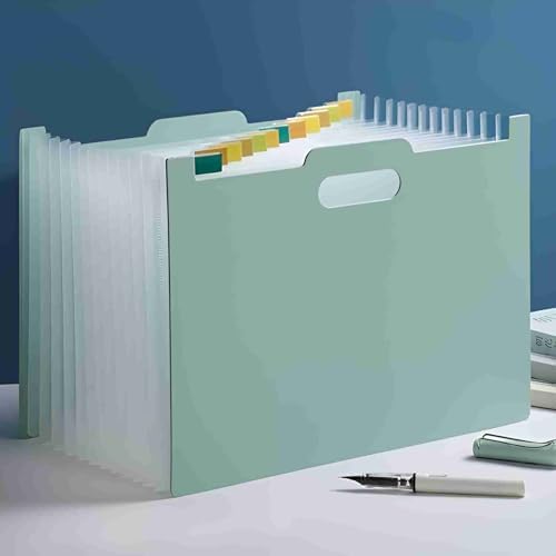 oddpod™ A4 Expanding File Folder, Letter Size Horizontal Document ...