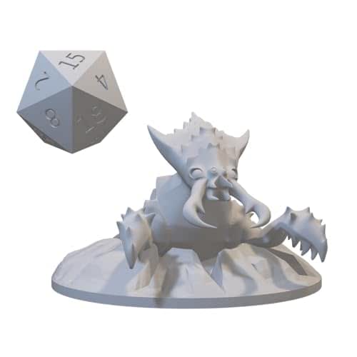 Amazon.com: Monstrosity Miniatures for DND Pathfinder RPG Unpainted Resin 28mm-32mm 3D Printed ...