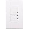 SensorSwitch NPODMA-DX-WH nLight WallPod Switch, On/Off, Raise/Lower ...