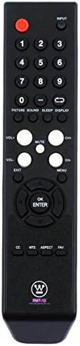Amazon.com: New Westinghouse RMT-12 RMT12 TV Remote for Westinghouse ...