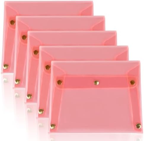 Amazon.com : Plastic Document Envelopes A5 Poly Envelope Folder with ...