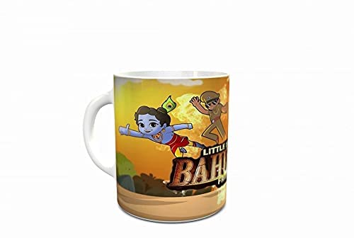 Buy KIDSAPPY® Ceramic Printed Little Singham Theme Bahubali Friend Lord ...