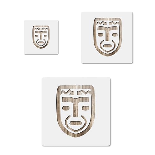 Amazon.com: Inca mask, inca-symbols mylar stencil pack in 3 sizes ...