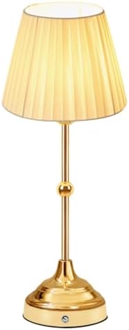 JHPGEOE Cordless Metal Desk Lamp, Touch Sensor Control LED Table Lamp,3 ...