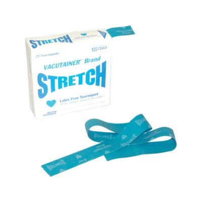 Becton Dickinson Vacutainer 367203 Non-Sterile Latex-Free Stretch ...