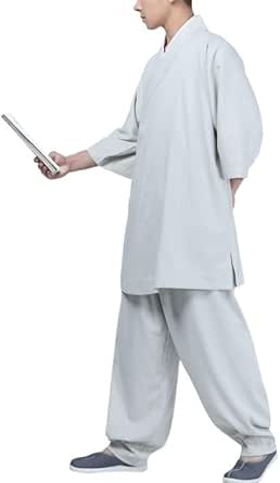 Zen Lay Clothing Buddha Gown Frock Shaolin Monk Kung Fu Suits ...