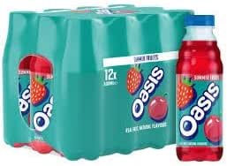 Oasis Summer Fruits Real Fruit, Natural Flavour 500ml Bottles (12 Bottles x 500ml) : Amazon.co ...