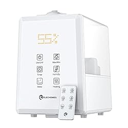 Amazon.com: Elechomes Humidifiers for Bedroom (6L), Ultra-Quiet Warm ...
