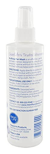 No-Rinse Peri-Wash, 8 fl oz – Soothing, Protecting Perineal Cleanser in ...