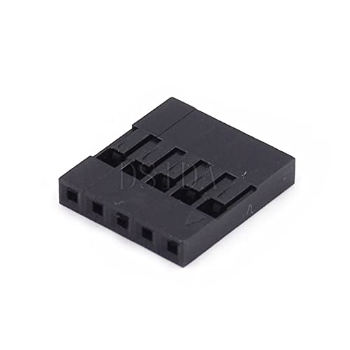 Amazon.com: 50PCS 2.54mm 5P Dupont Housing Plastic Shell 5 Pin Dupont ...