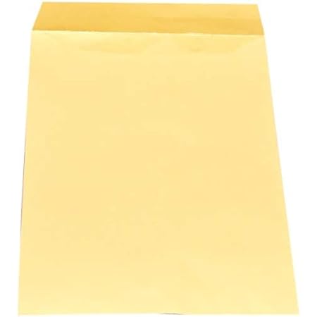 SUN PACKERS Laminated Yellow Paper A4 Size Envelope Ideal For Home ...