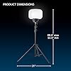 Amazon.com: SKYFUZE by E-Z UP 60W LED Balloon Light and Tripod with ...