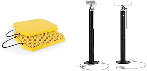 Camco Heavy-Duty Extra-Large Stabilizer Jack Pads with Handle + Eaz ...