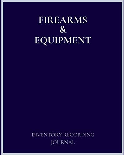 Amazon.com: FIREARMS AND EQUIPMENT: (50 Entries) Firearm Logging ...