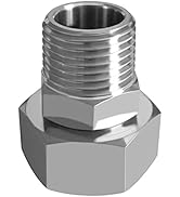 Amazon.com : Beduan Garden Hose Adapter, 3/4" GHT Male x 1/2" NPT Male ...