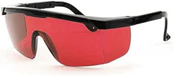 2x Laser Safety Glasses, Laser Eye Protection Safety Goggles, Red Lens ...