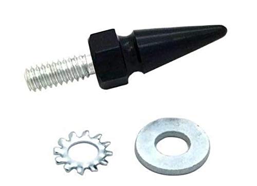 Buy Billion_Store Black Billet Aluminum Spike Custom Bolt for Harley ...