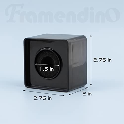 Snapklik.com : Framendino, Square Cube Shaped Interview Microphone Logo ...