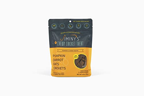 Jiminy's Chewy Cricket Training Treats for Dogs, Low Calorie ...