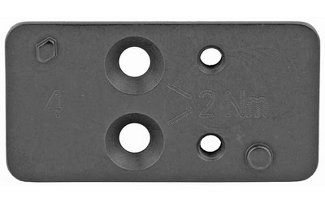 Amazon.com: JTM Compact Picatinny Rail RMSc Shield Adapter Plate Fits ...